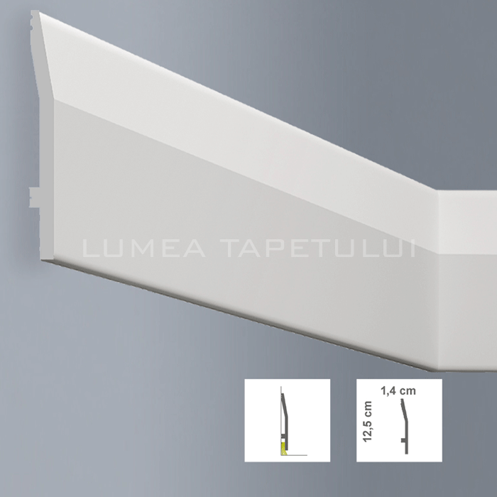 Plinta decorativa polimer dur Bovelacci L12514 - Lumea Tapetului